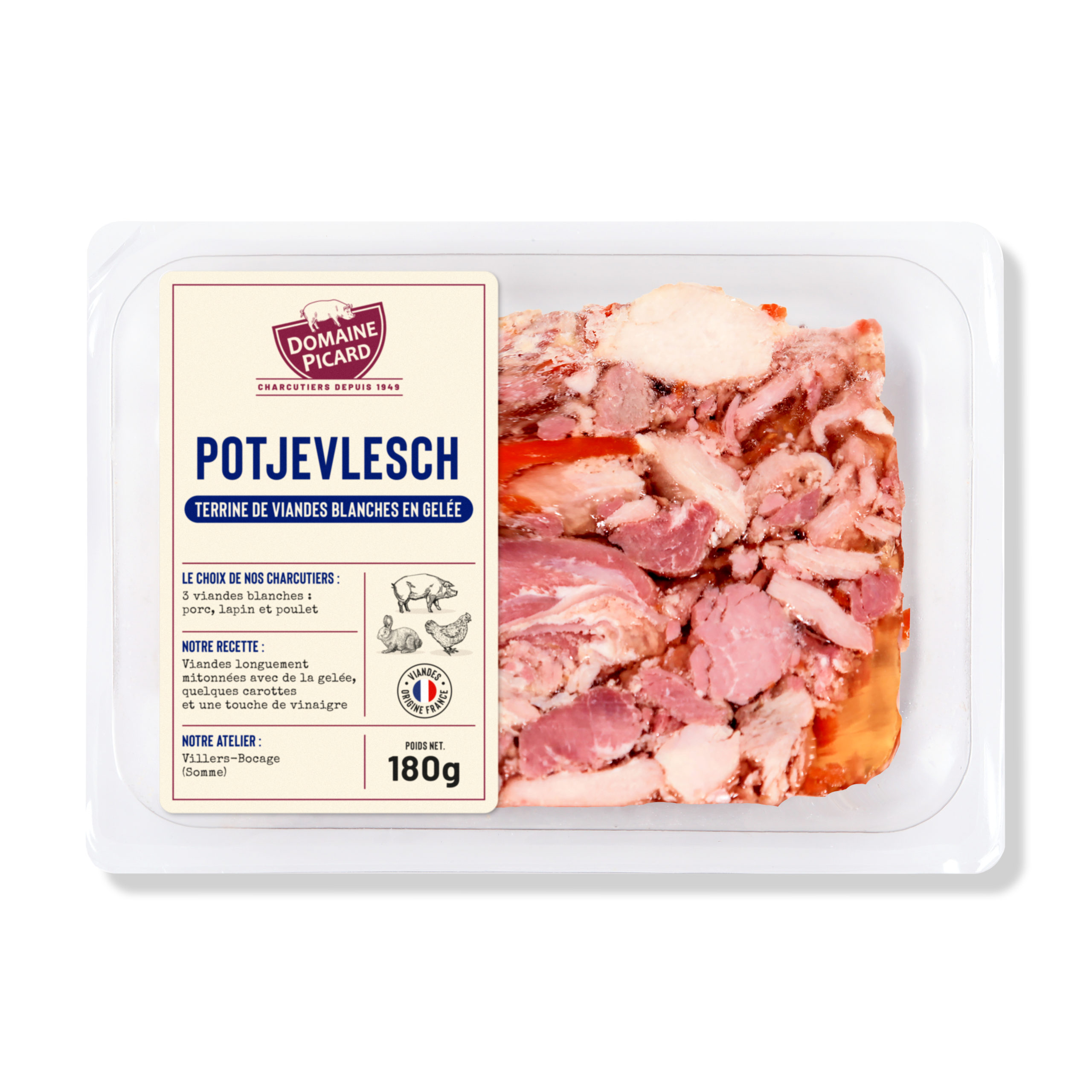 Potjevleesch, potchevlech, potjevlesch ≠ écritures, 1 spécialité